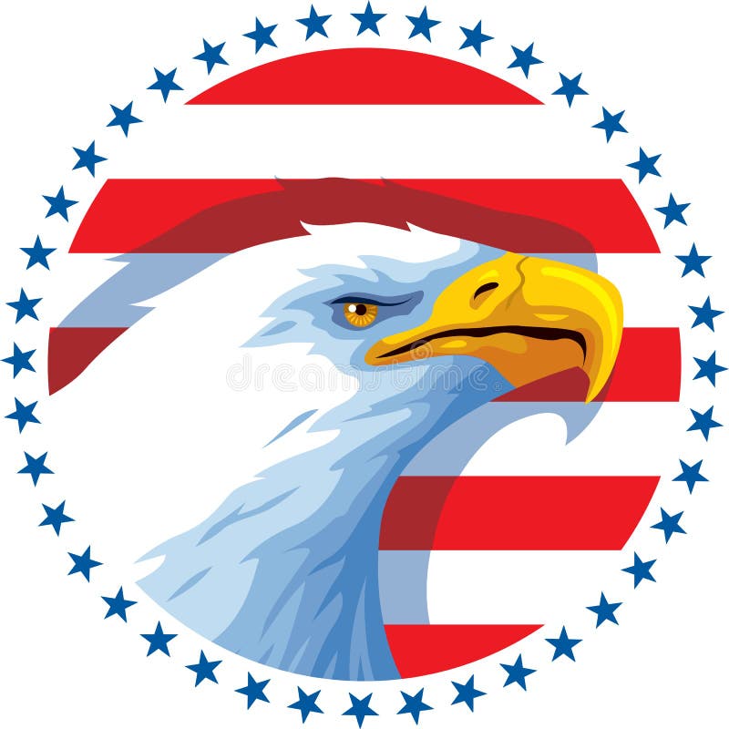 American Eagle Linework Vector Stock Vector - Illustration of arrows, freedom: 31718699