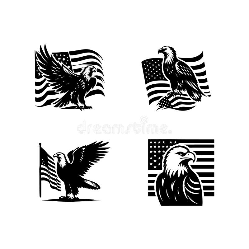 American bald eagle stock illustration. Illustration of eagle - 378812243