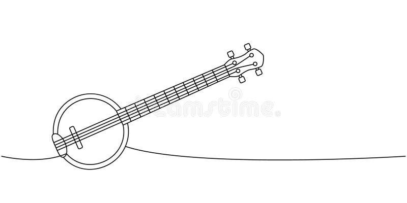 Western Musical Instruments Drawings