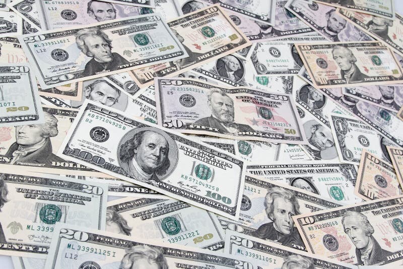 American banknotes stock image. Image of rich, banknotes - 56750821