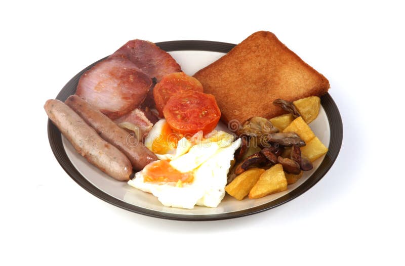 American breakfast stock image. Image of large, breakfast - 11130413