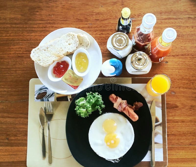 American breakfast stock photo. Image of brunch, meat - 32680098