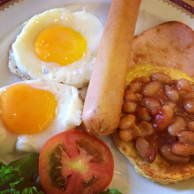 American breakfast stock image. Image of american, vegetable - 57398077