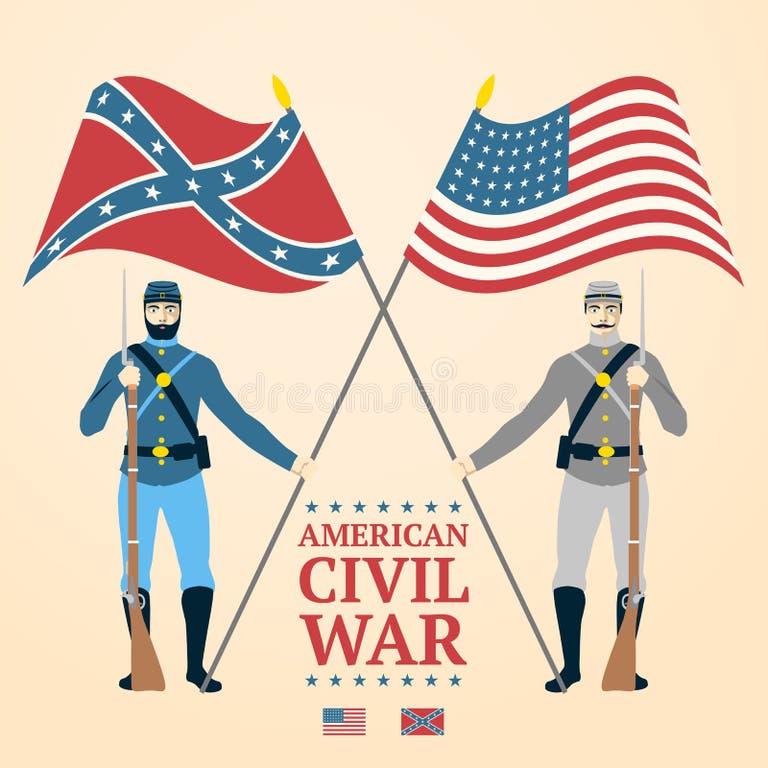 American Civil War Uniform Stock Illustrations 204 American Civil War Uniform Stock