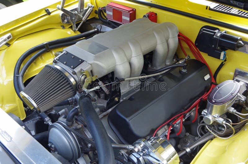 American Classic Hot Rod Pickup Truck Cartoon Isolated Vector ...