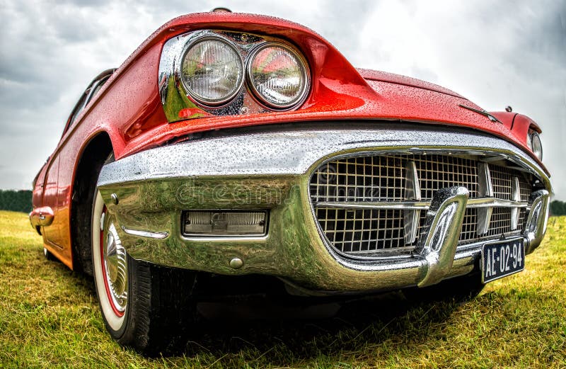 American Classic Muscle Car Editorial Stock Image - Image of america ...