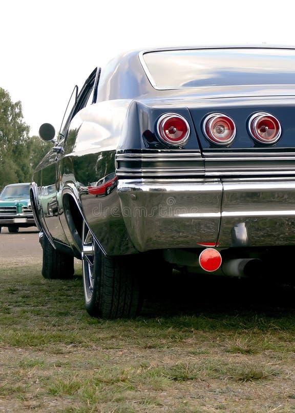 American Classic - Reflections Stock Photo - Image of motor, parking ...
