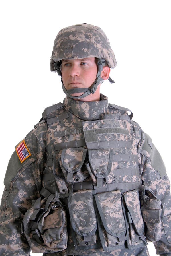 American Combat Soldier stock photo. Image of combat, portrait - 1874330