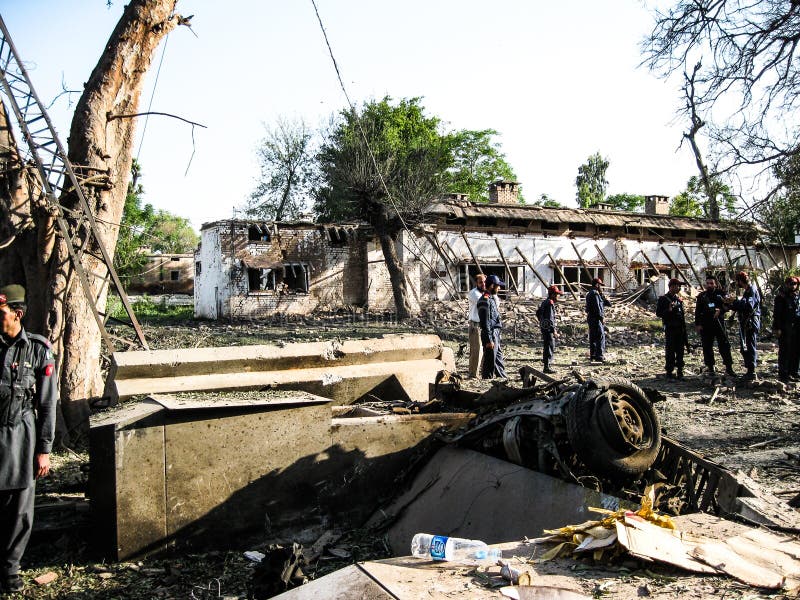 American Consulate Attack in Peshawar, Pakistan Editorial Photo - Image ...