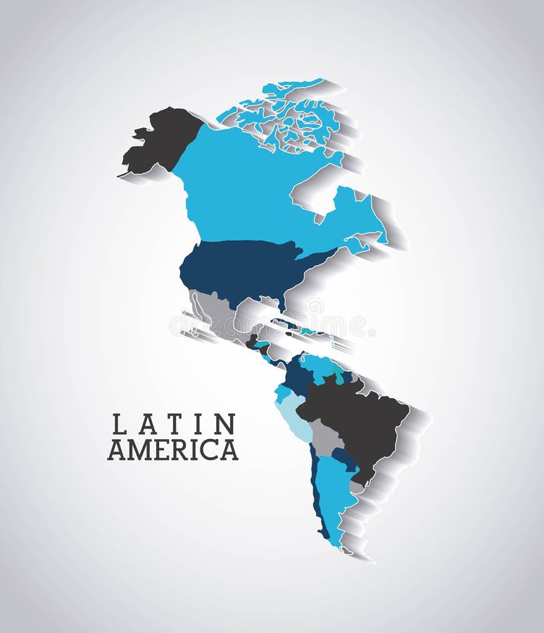 American continent design stock illustration. Illustration of globe ...