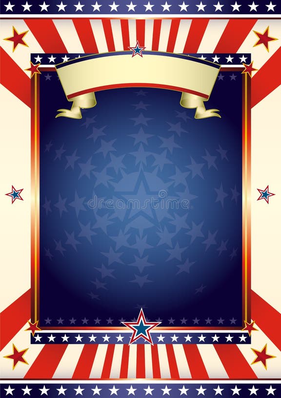 Light American Flag Frame Stock Illustrations – 532 Light American Flag ...