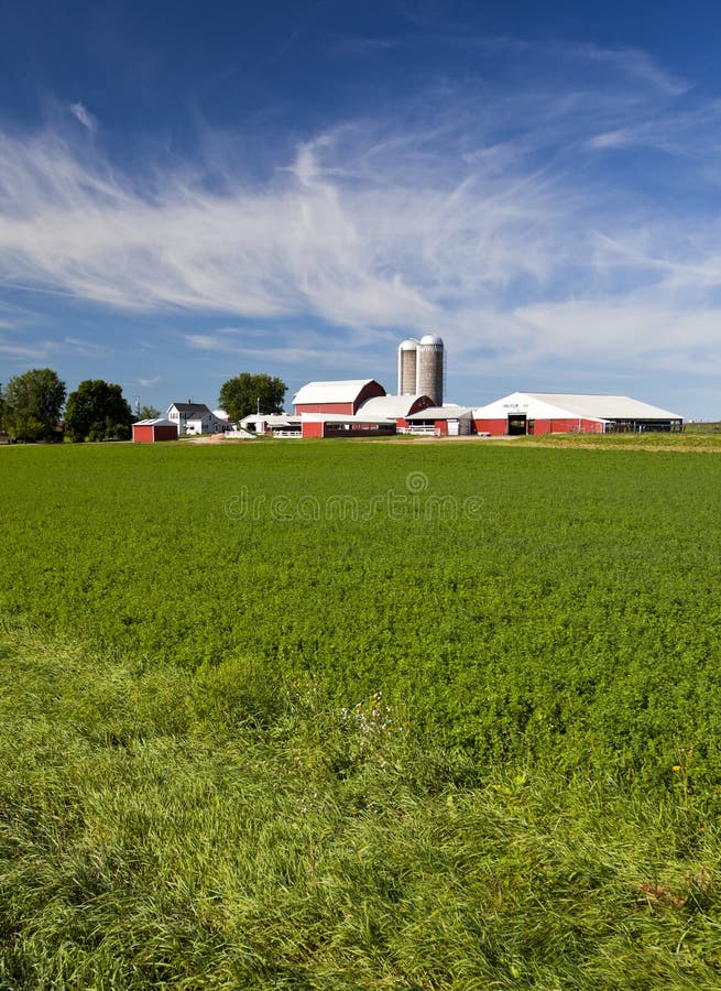 American Country Farm stock image. Image of building - 26695177