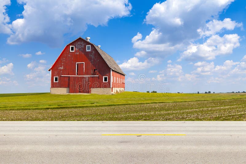 American Country Road stock image. Image of country, village - 30542471