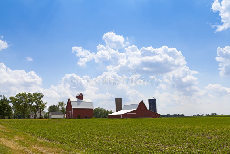 American Countryside stock photo. Image of barn, construction - 25191558