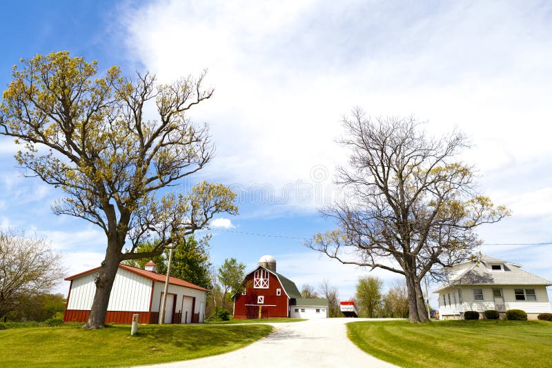 American Countryside Farm stock image. Image of agriculture - 25598501