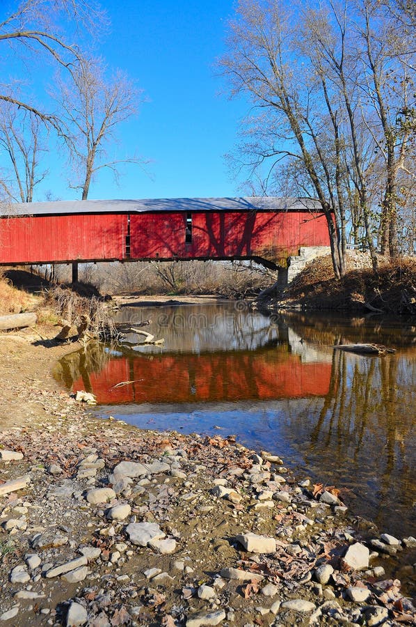 American covered bridge stock photo. Image of side, structure - 16909182