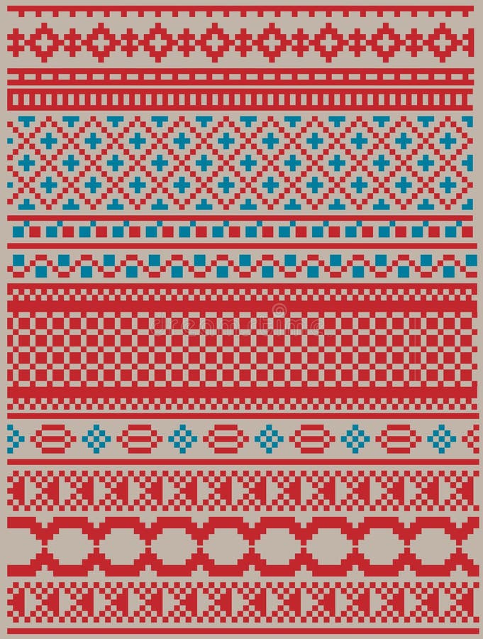 American culture pattern stock vector. Illustration of inka - 19934130