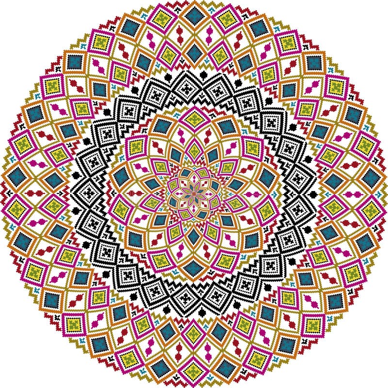 American culture pattern stock vector. Illustration of mexico - 19934171