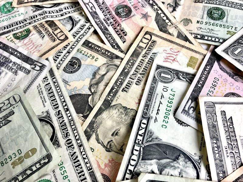 American currency stock image. Image of cash, five, twenty - 117138611