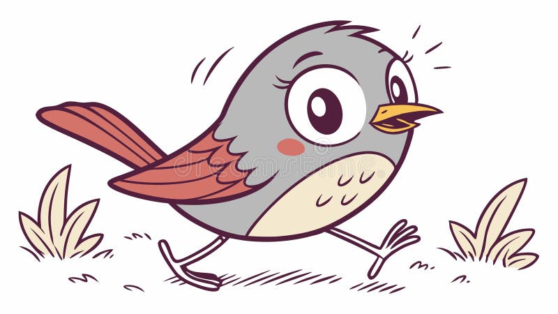 American Dipper Bird Spoiled Runs Gym Light Bulbs Vector Stock Vector ...