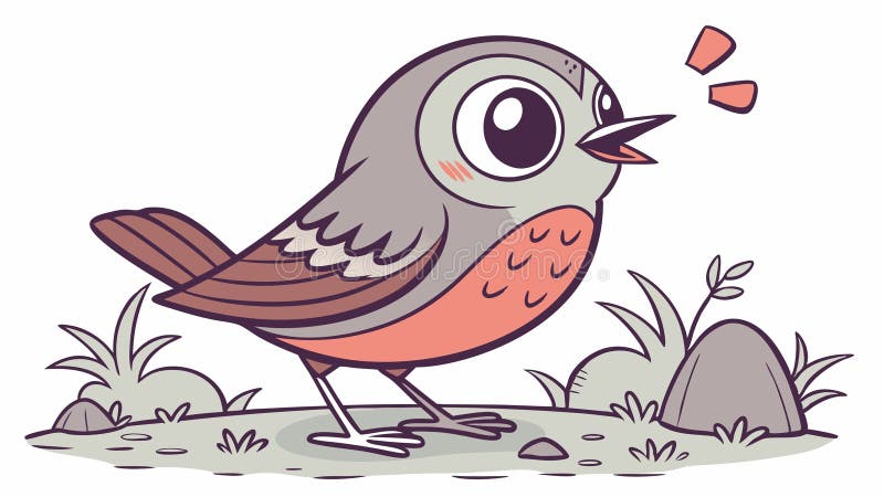 American Dipper Bird Supportive Walks Office Snow Vector Stock Vector ...