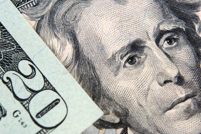 The American Dollar 20 Banknote Stock Photo - Image of american, wealth ...