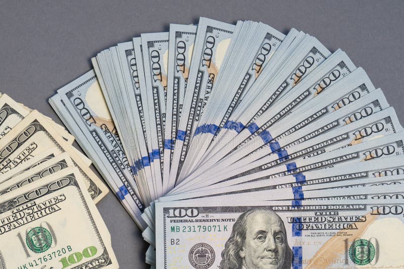 American Dollar Banknotes Stack, Old Banknotes Vs New, Pack of Money ...