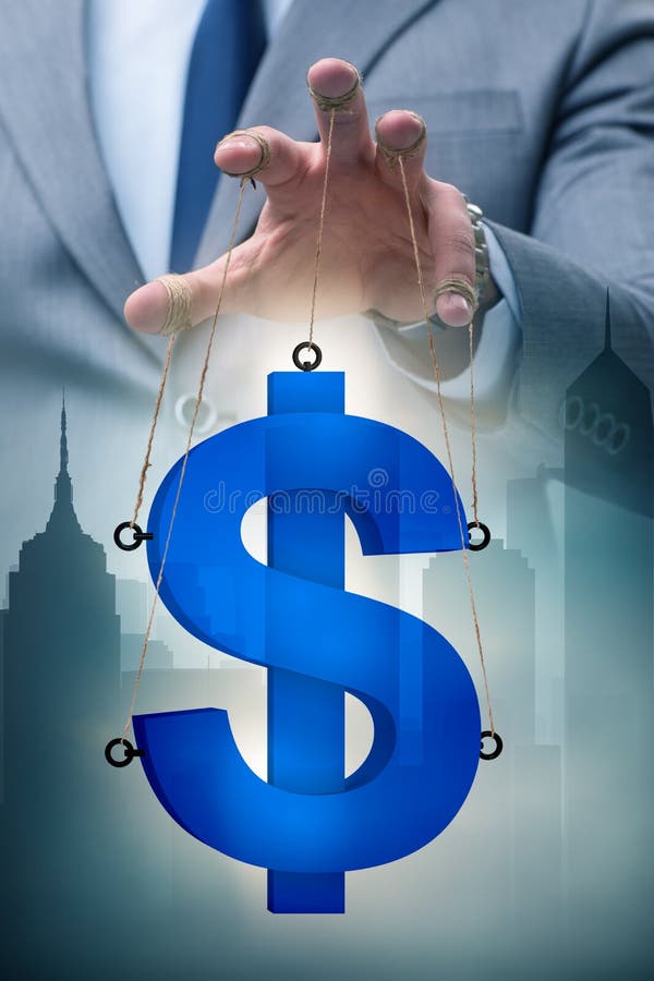 The American Dollar in Floating Exchange Rate Concept Stock Photo ...