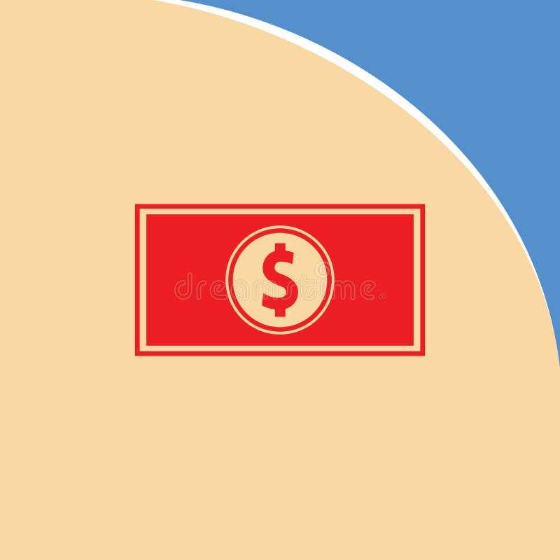 American Dollar Note. Vector Illustration Decorative Design Stock ...