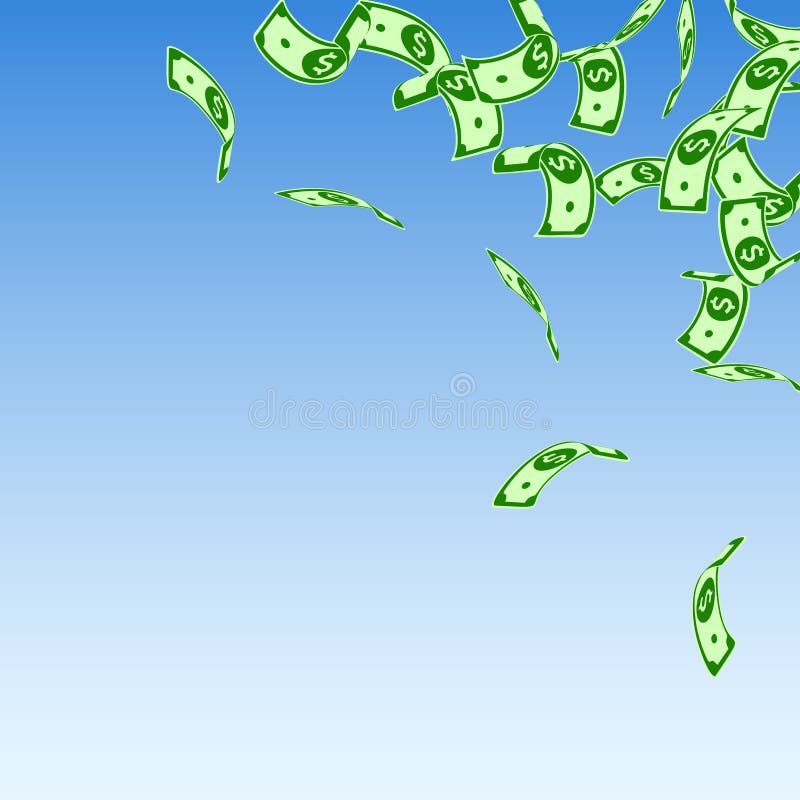 Floating Money Notes Us Stock Illustrations – 1,188 Floating Money ...