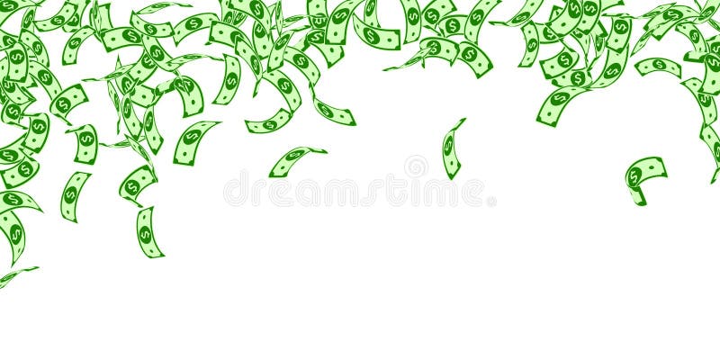 Floating Money Notes Stock Illustrations – 1,187 Floating Money Notes ...