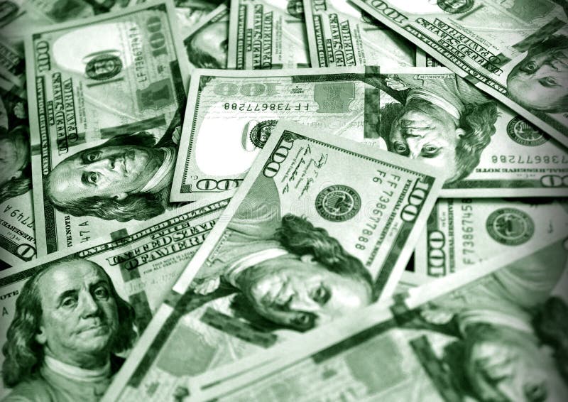 American dollars stock image. Image of finance, banknote - 46100629