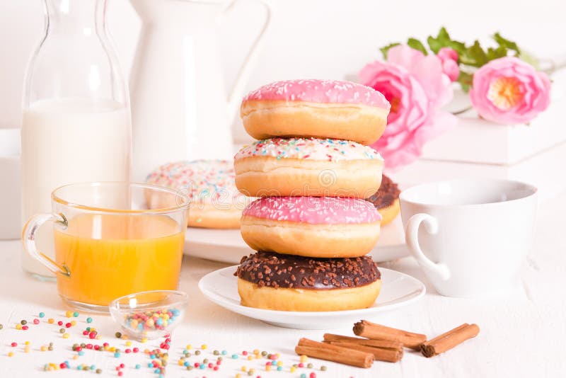 American donuts stock image. Image of delicious, traditional - 32320897