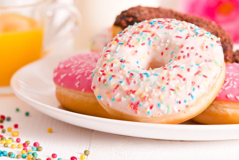 American donuts. stock photo. Image of cocoa, espresso - 91331820