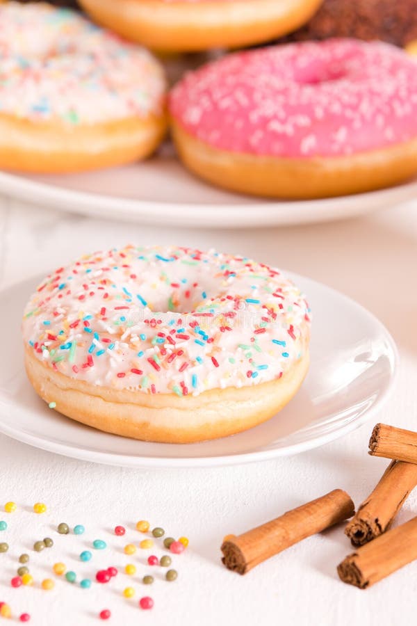 American donuts. stock photo. Image of dish, food, krapfen - 96911038