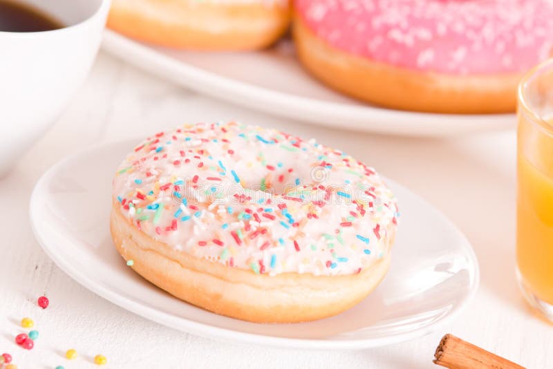 American donuts. stock photo. Image of chocolate, gourmet - 85422272