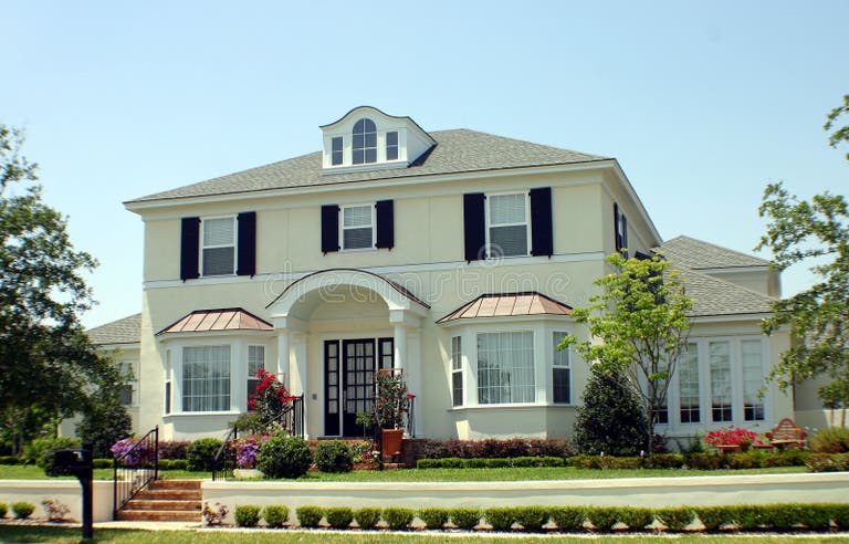 American Dream Home stock photo. Image of house, real - 2476626