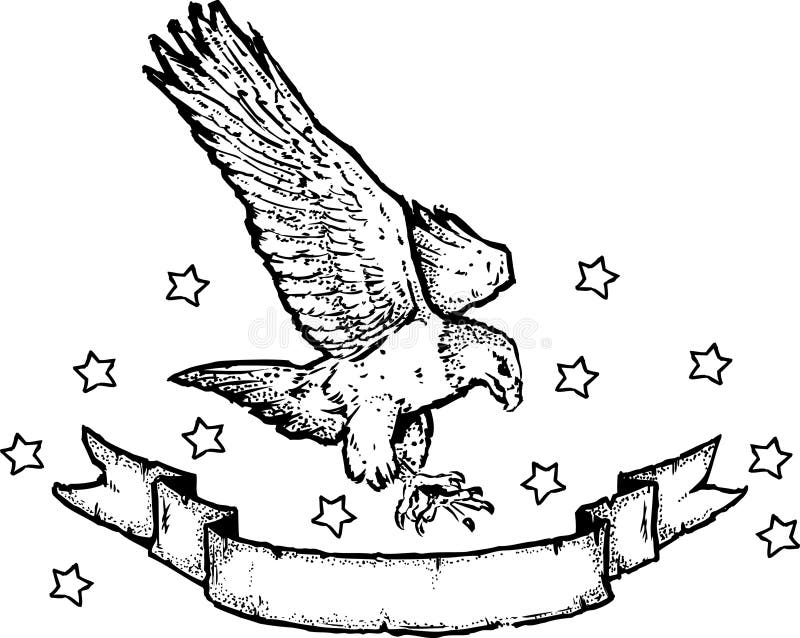 Eagle Banner Stock Illustrations – 19,133 Eagle Banner Stock ...