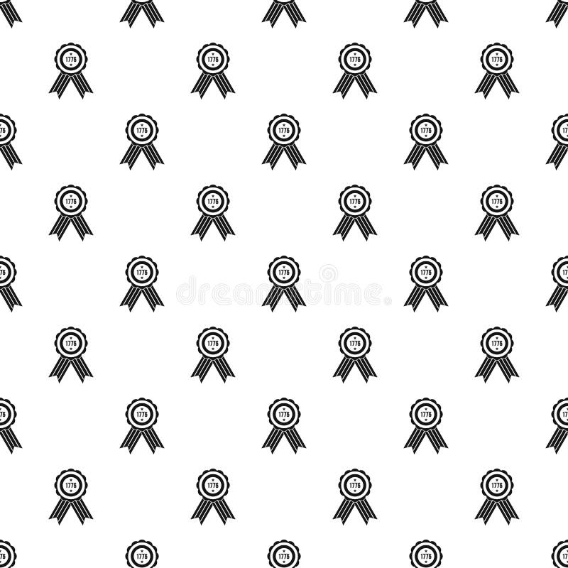 American Emblem Pattern Vector Stock Vector - Illustration of geometric ...