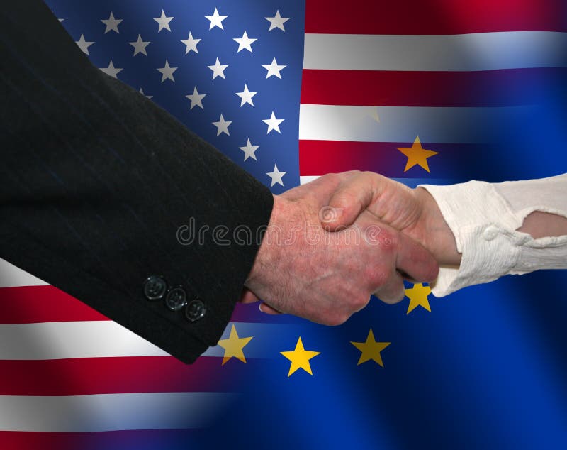 American handshake USA stock vector. Illustration of important - 6982896
