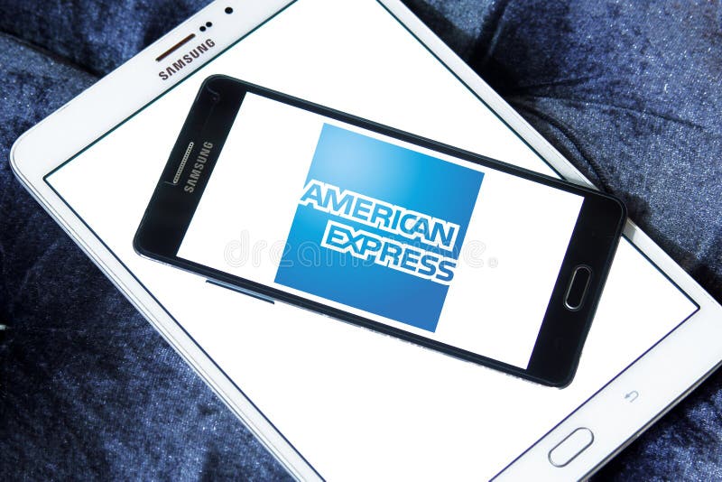 American express logo editorial stock image. Image of express - 77041644