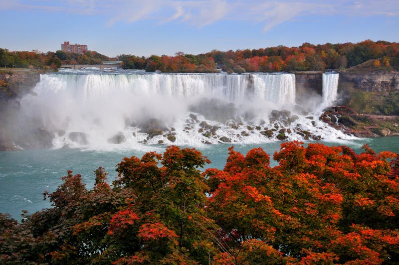 American Falls stock image. Image of wonder, color, america - 11498093