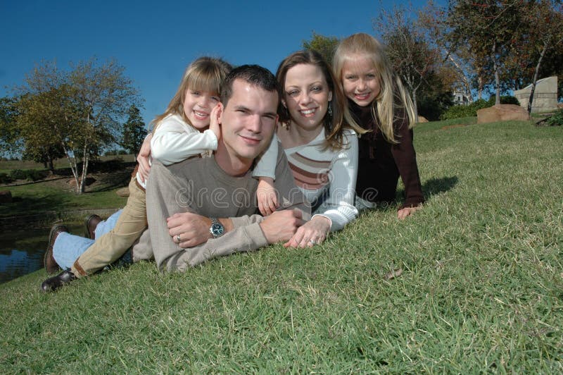 American Family stock image. Image of eyes, blond, girl - 1539339