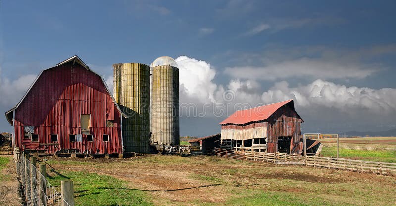 American Family Farm Stock Images - Image: 12472694