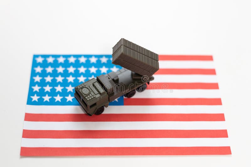 American Fire Power with Tank Firing. Stock Photo - Image of armor ...