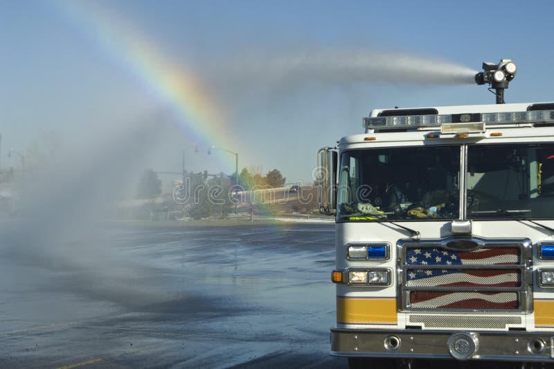 American fire truck stock photo. Image of pump, water - 12084022