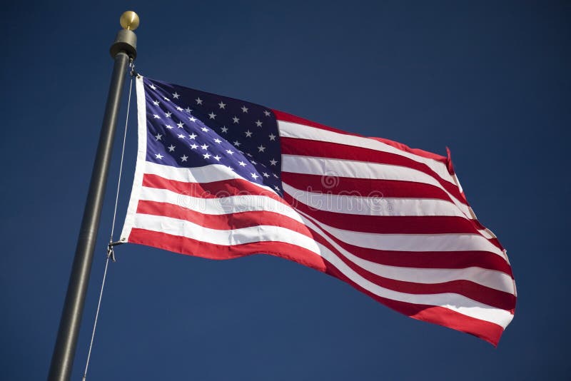 American flag on US Open stock photo. Image of united - 3894756