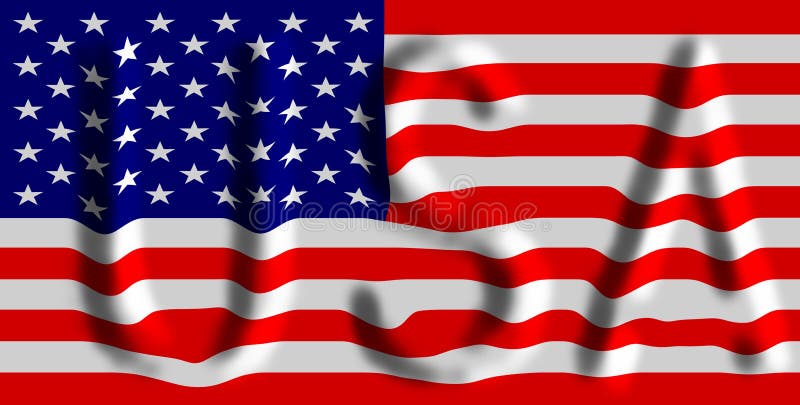 Accurate American Flag stock vector. Illustration of icon - 2355103