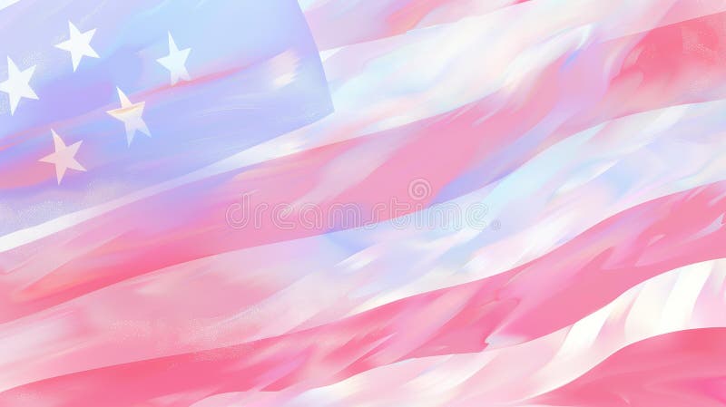 An American Flag Backdrop with a Subtle Gradient Effect, Ai Generated ...
