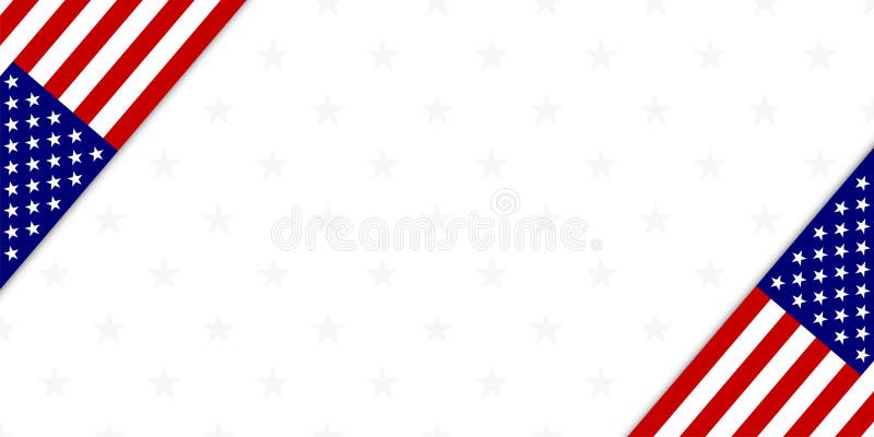 American Flag Background for Any Event Stock Vector - Illustration of ...